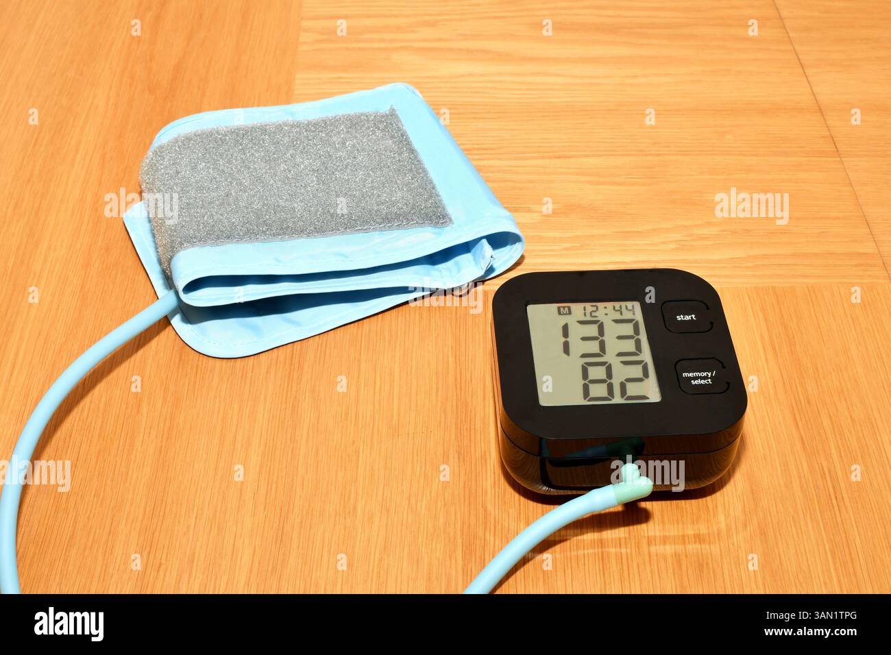 Small portable blood pressure monitor for personal use in the home. No ...