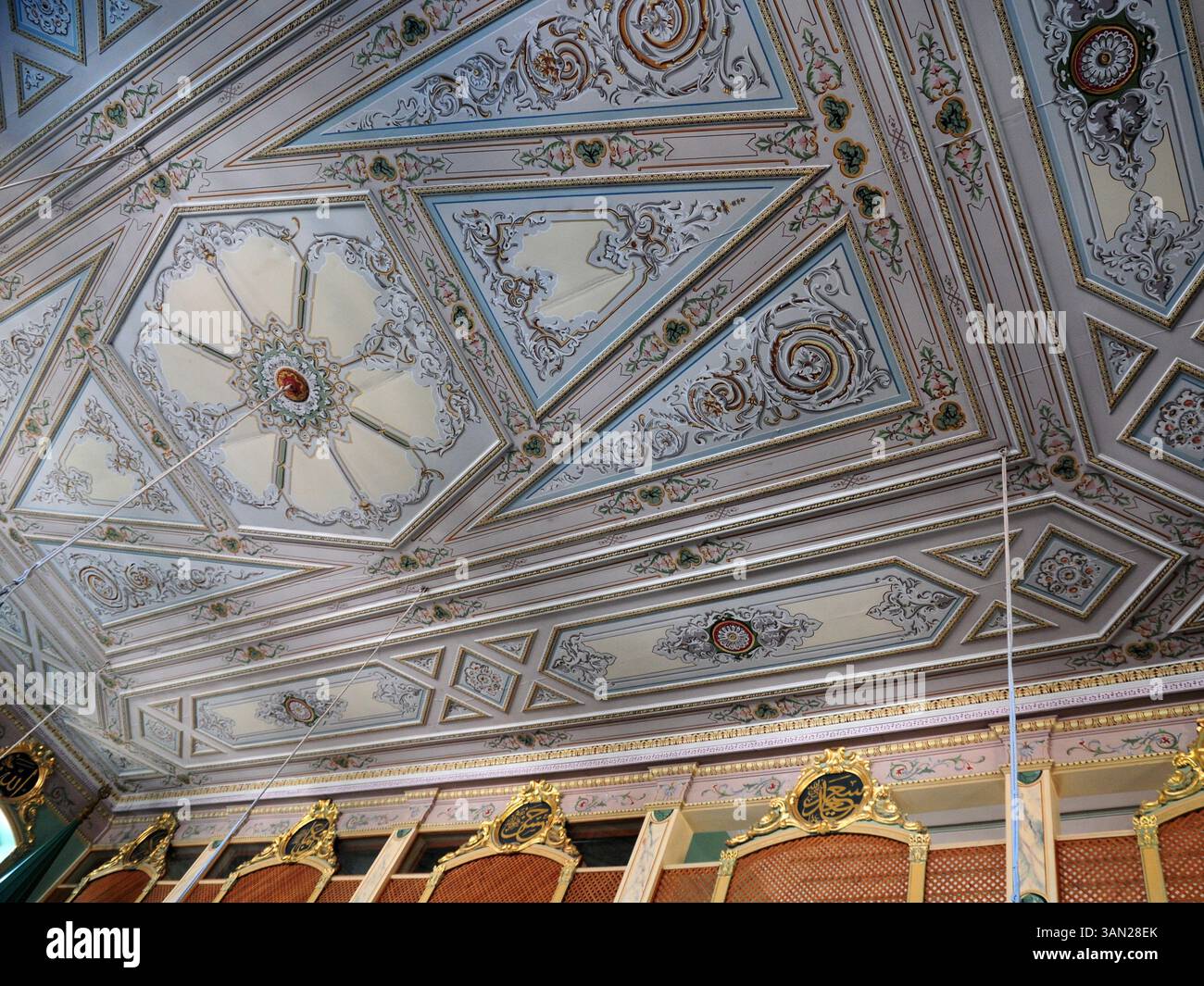 Located in Istanbul, Turkey, the Aziz Mahmut Hudai Mosque and Tomb was ...