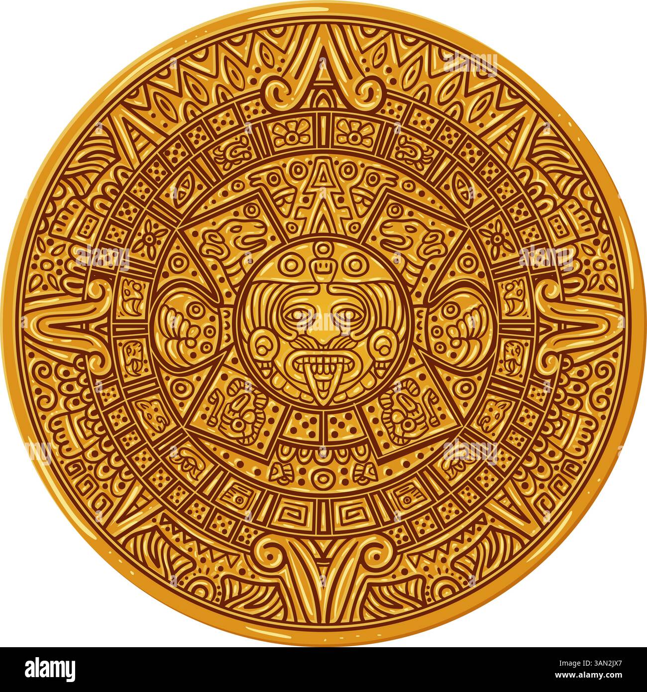 Inca pattern and coin hi-res stock photography and images - Alamy