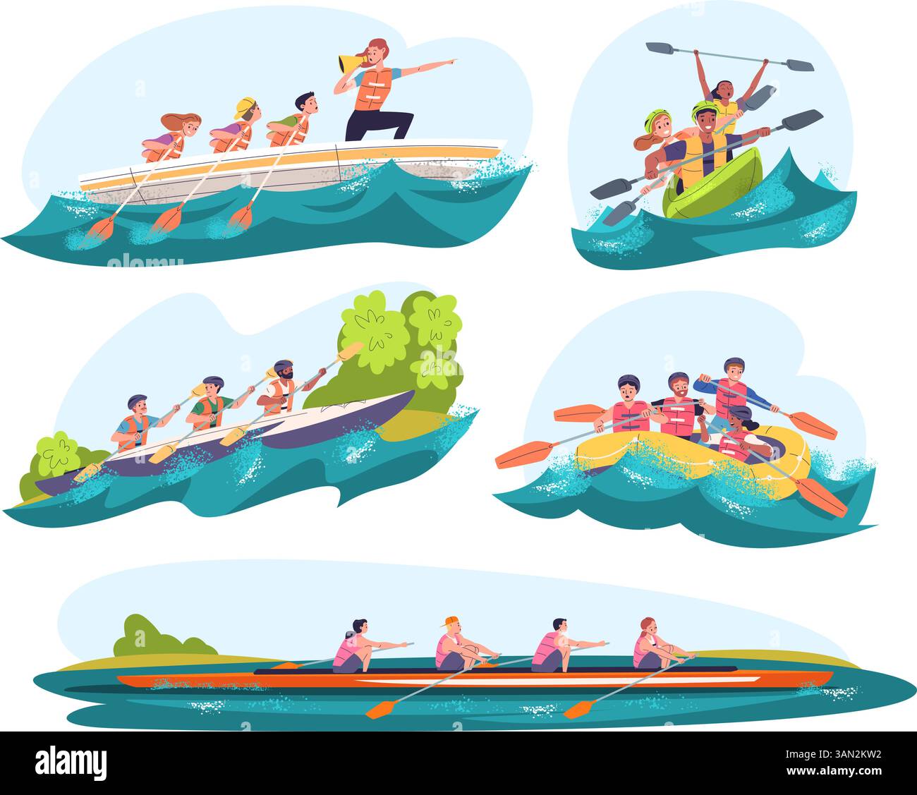 Group sail Cut Out Stock Images & Pictures - Alamy