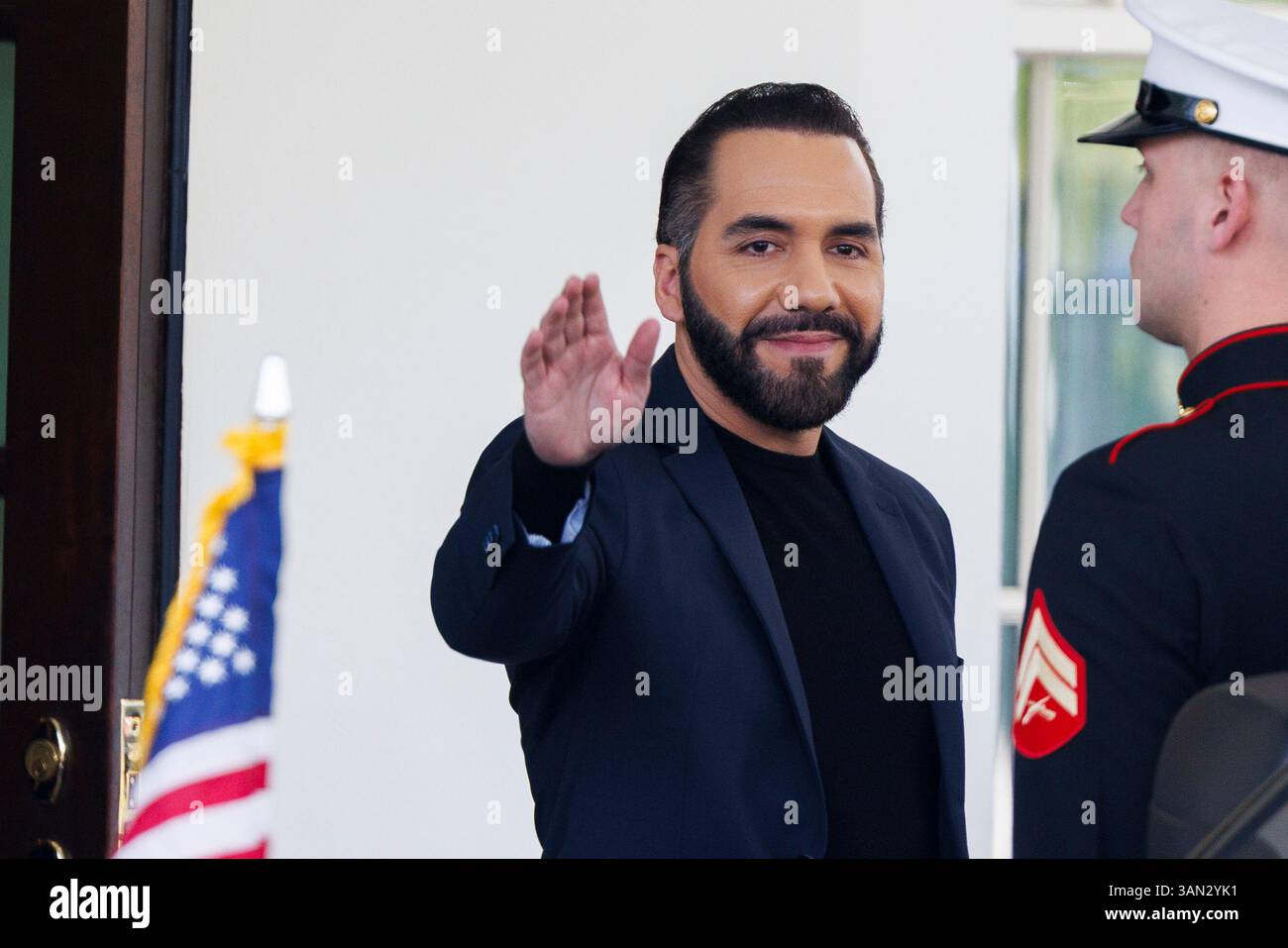 Washington, United States. 14th Apr, 2025. Nayib Bukele, President of ...