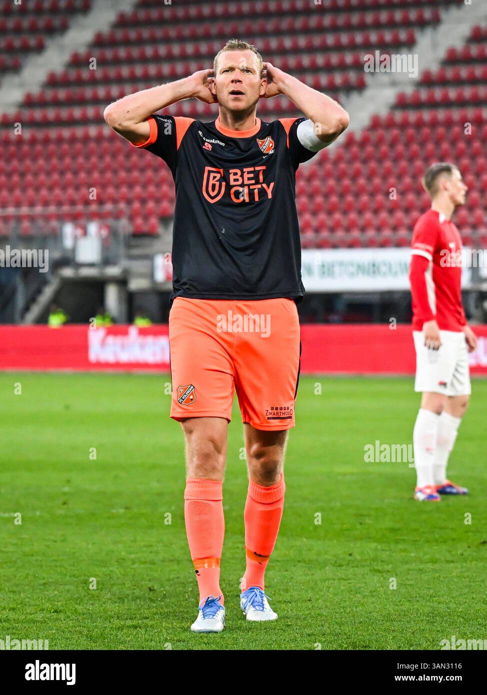 ALKMAAR - Henk Veerman of FC Volendam during the Dutch Premier League ...