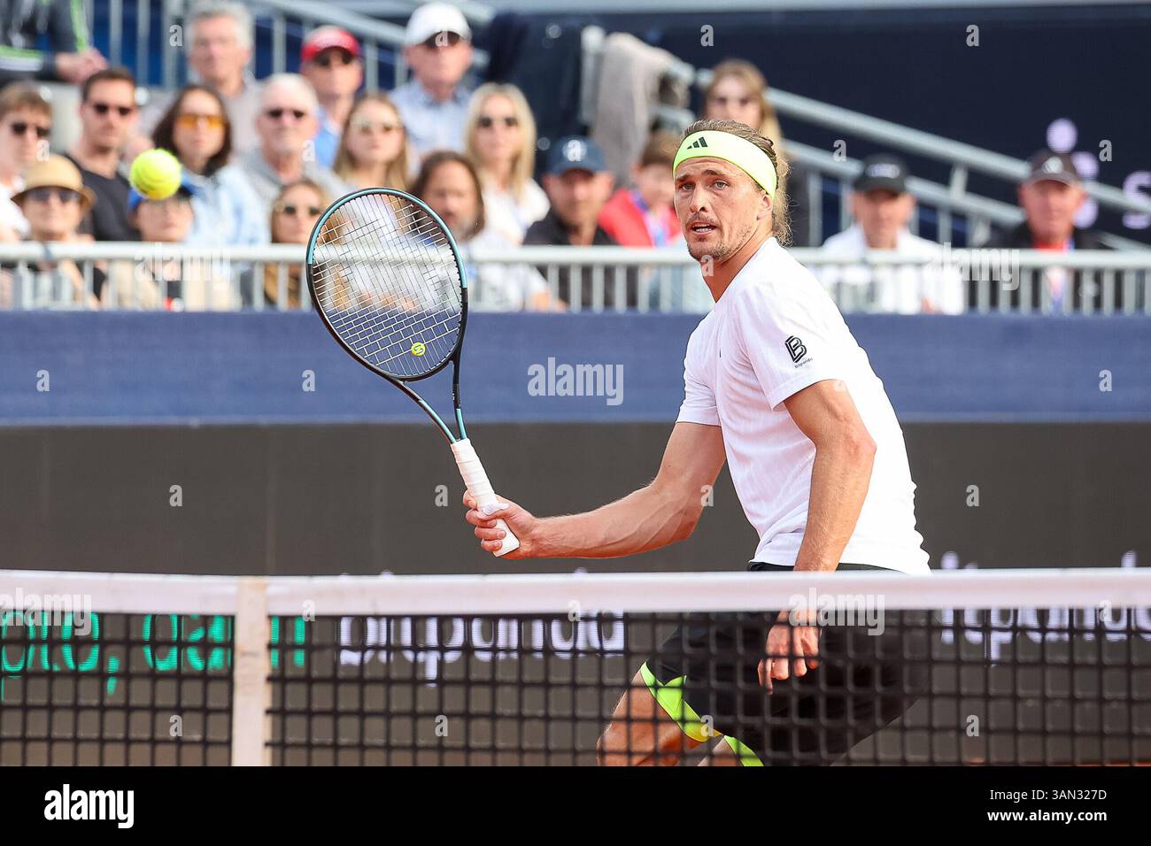 Muenchen, Deutschland. 14th Apr, 2025. Alexander Zverev (Deutschland), GER, BMW Open by Bitpanda ...