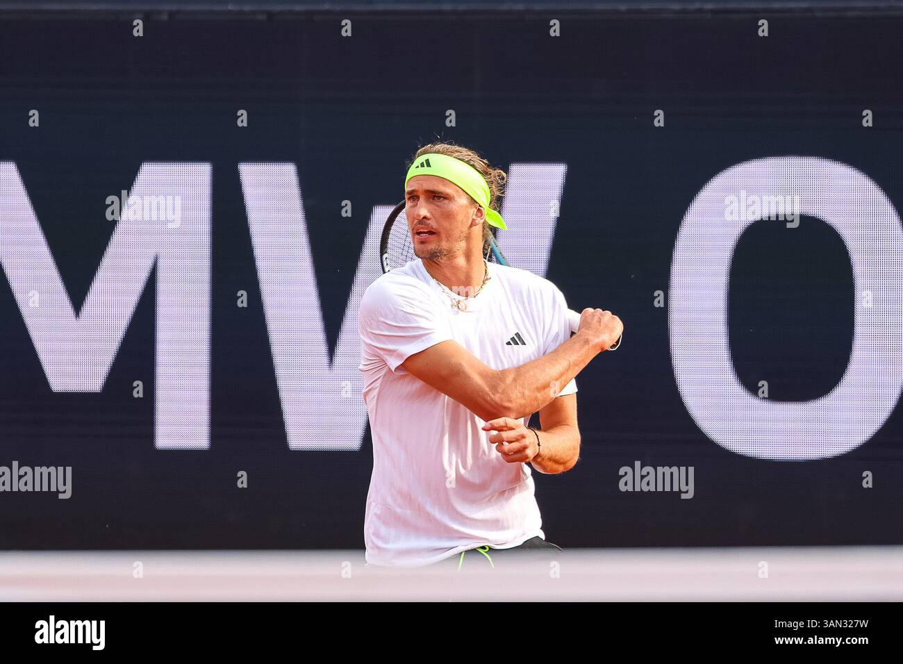 Muenchen, Deutschland. 14th Apr, 2025. Alexander Zverev (Deutschland), GER, BMW Open by Bitpanda ...