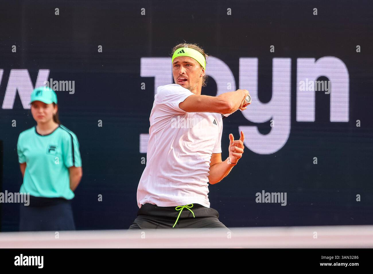 Muenchen, Deutschland. 14th Apr, 2025. Alexander Zverev (Deutschland), GER, BMW Open by Bitpanda ...