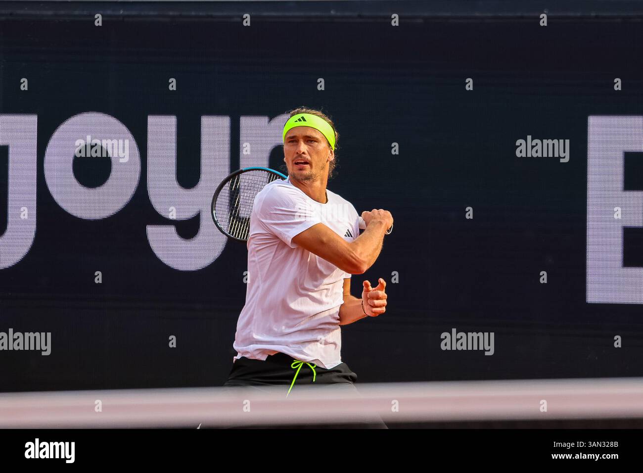 Muenchen, Deutschland. 14th Apr, 2025. Alexander Zverev (Deutschland), GER, BMW Open by Bitpanda ...