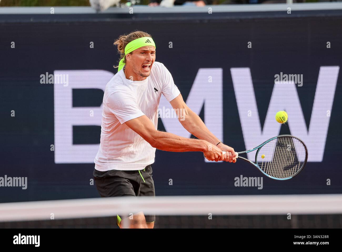 Muenchen, Deutschland. 14th Apr, 2025. Alexander Zverev (Deutschland), GER, BMW Open by Bitpanda ...
