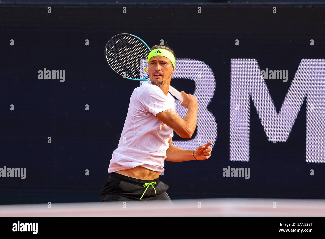 Muenchen, Deutschland. 14th Apr, 2025. Alexander Zverev (Deutschland), GER, BMW Open by Bitpanda ...