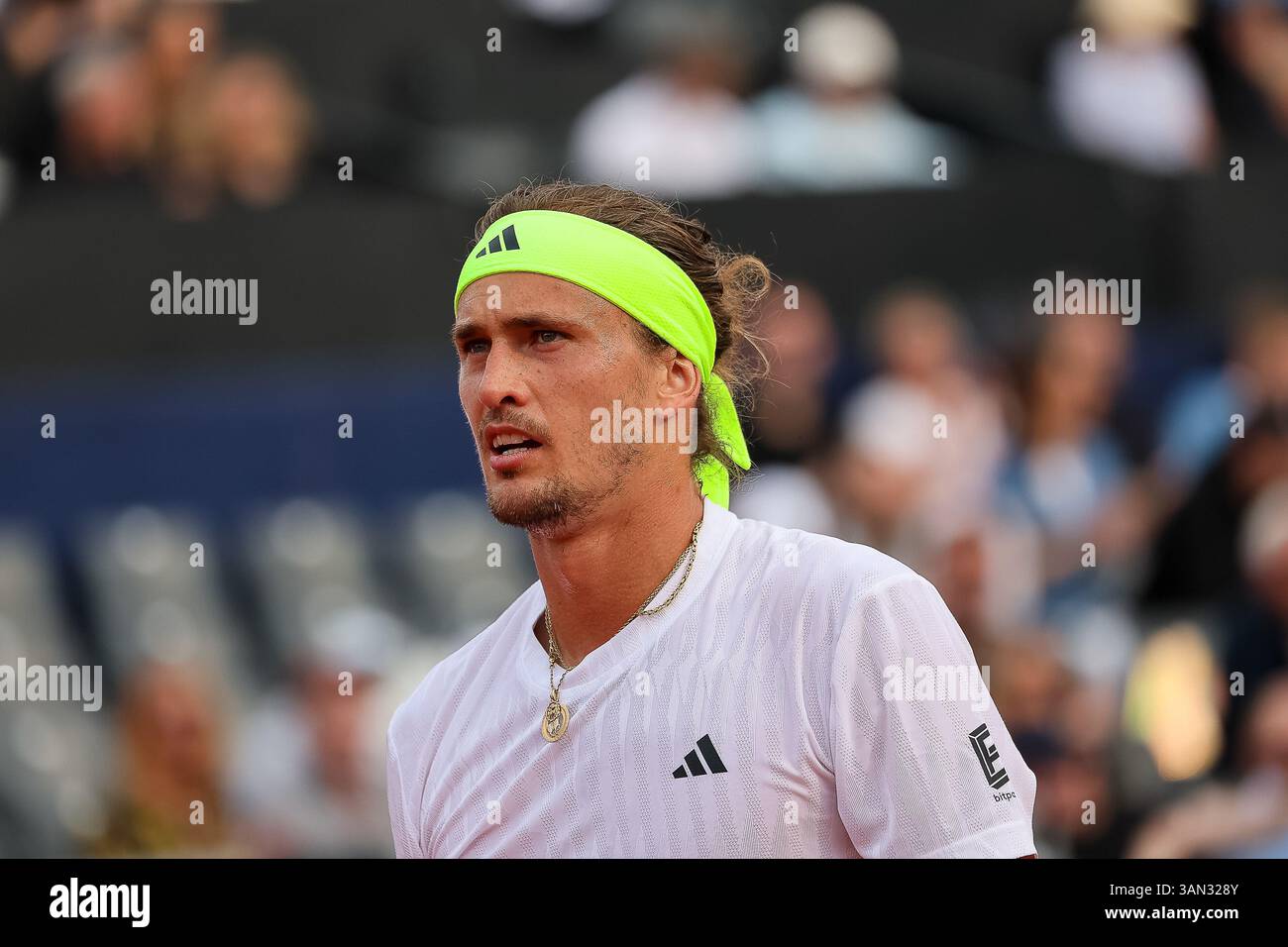 Muenchen, Deutschland. 14th Apr, 2025. Alexander Zverev (Deutschland), GER, BMW Open by Bitpanda ...