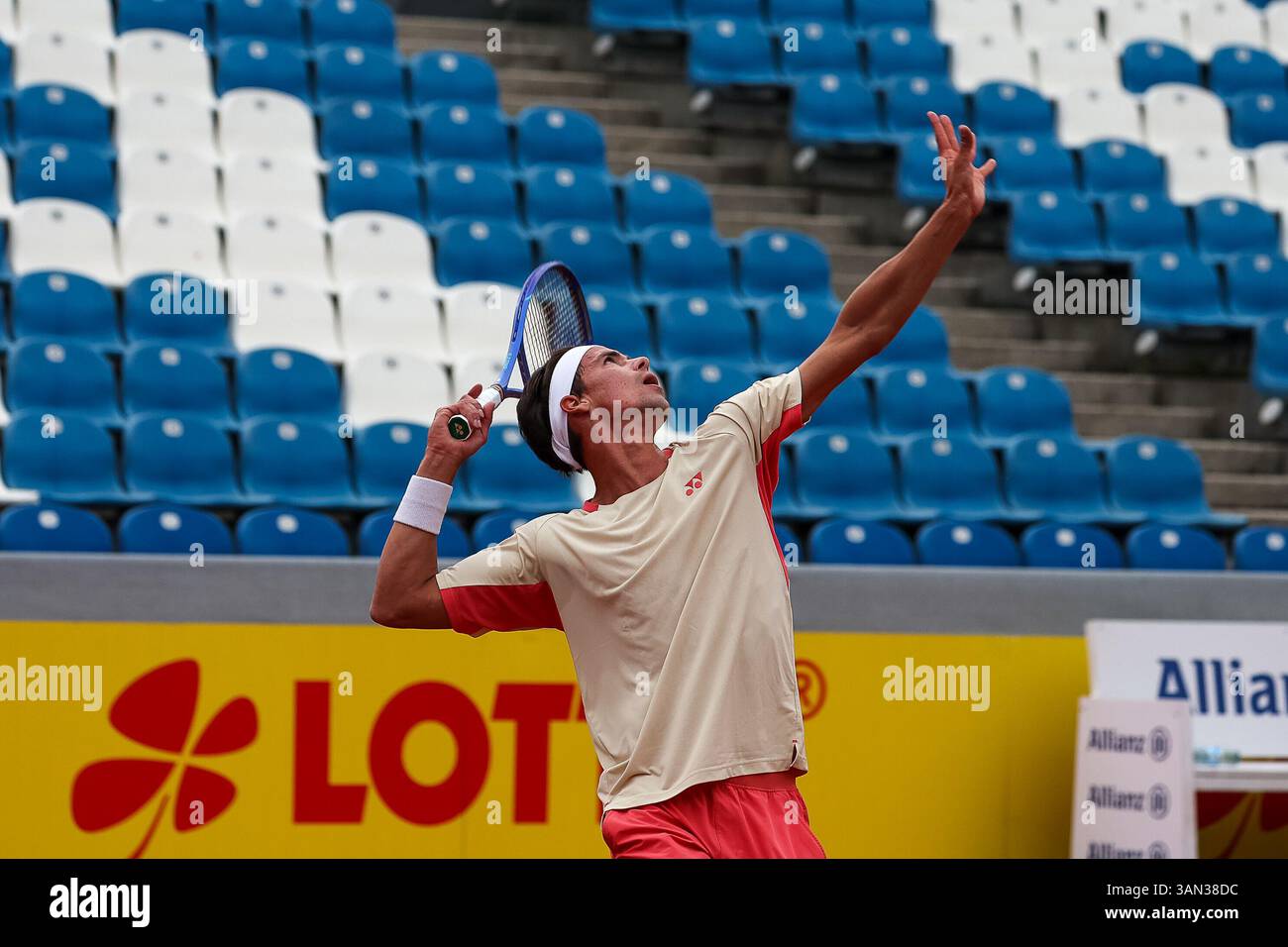 Munich, Germany. 14th April, 2025. Muenchen, Deutschland. 14th Apr, 2025. Daniel Altmaier ...