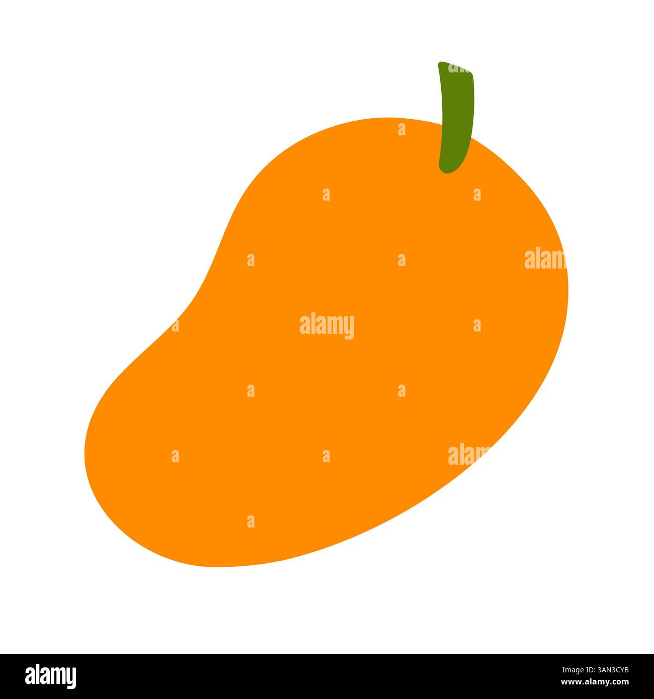 Cut out mango Stock Vector Images - Alamy