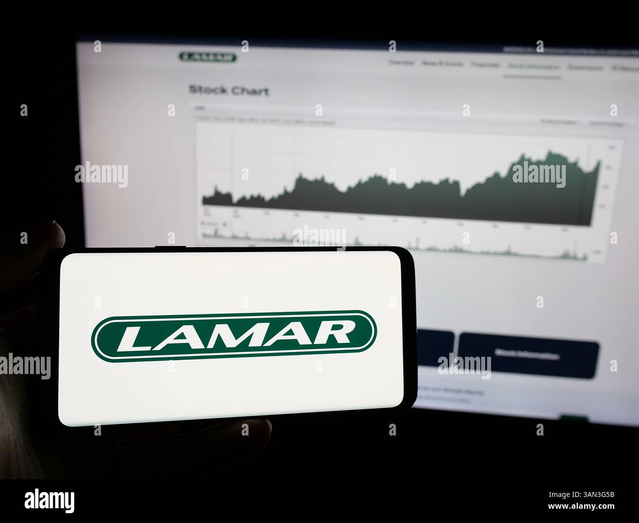 Lamar logo hi-res stock photography and images - Alamy