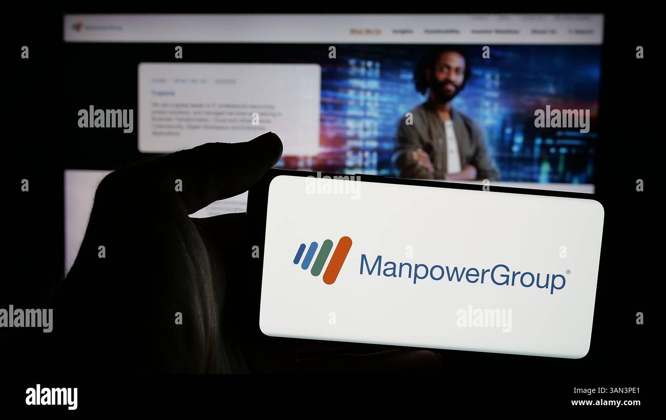 Manpower inc logo hi-res stock photography and images - Alamy