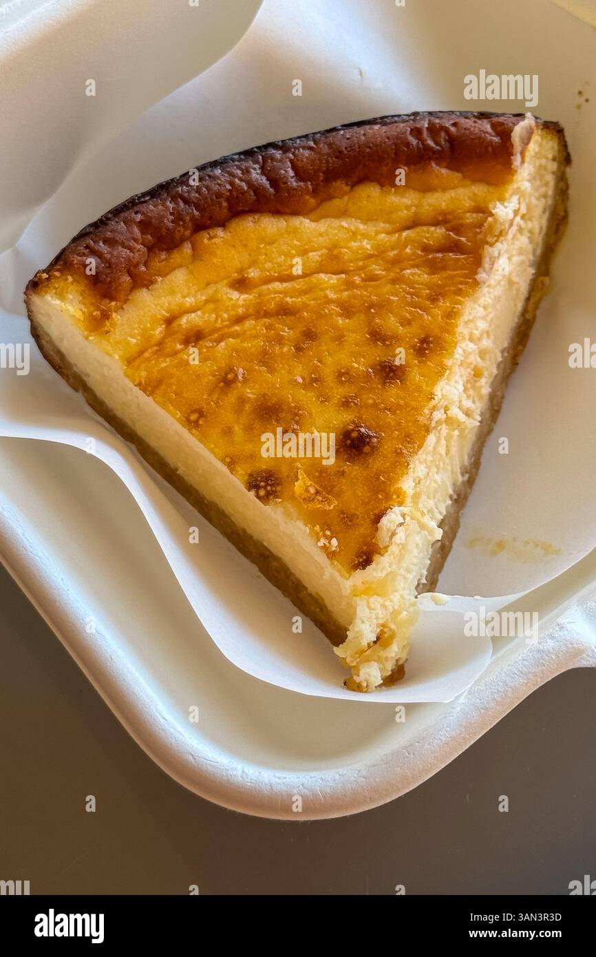 Cheesecake portion slice on hi-res stock photography and images - Alamy