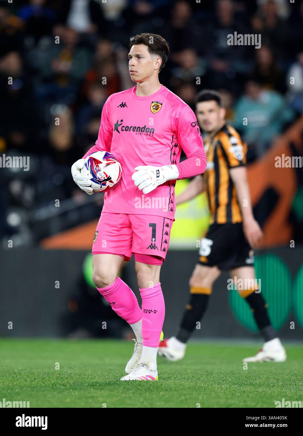 Hull City goalkeeper Ivor Pandur during the Sky Bet Championship match ...