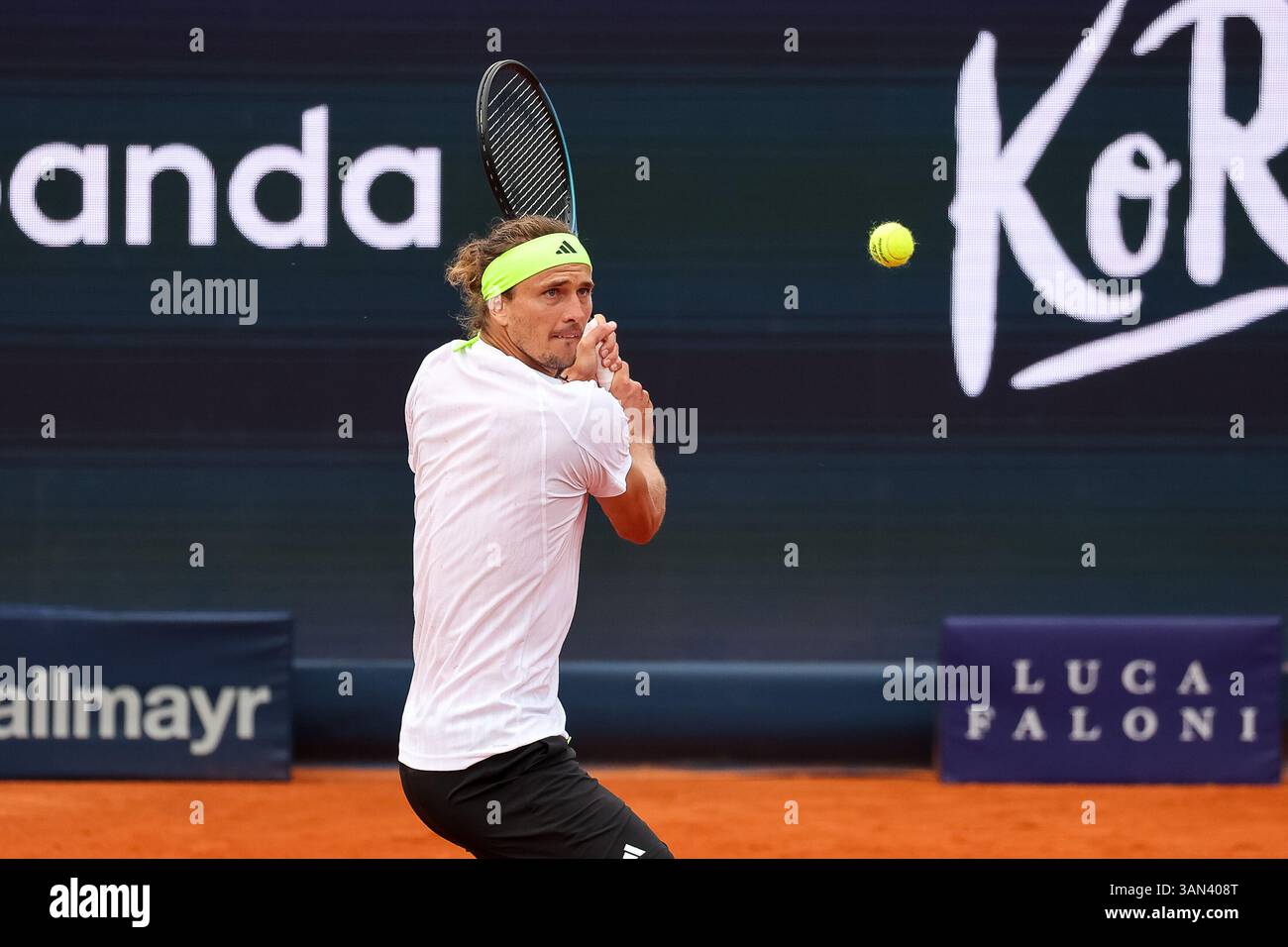 Muenchen, Deutschland. 14th Apr, 2025. Alexander Zverev (Deutschland), GER, BMW Open by Bitpanda ...