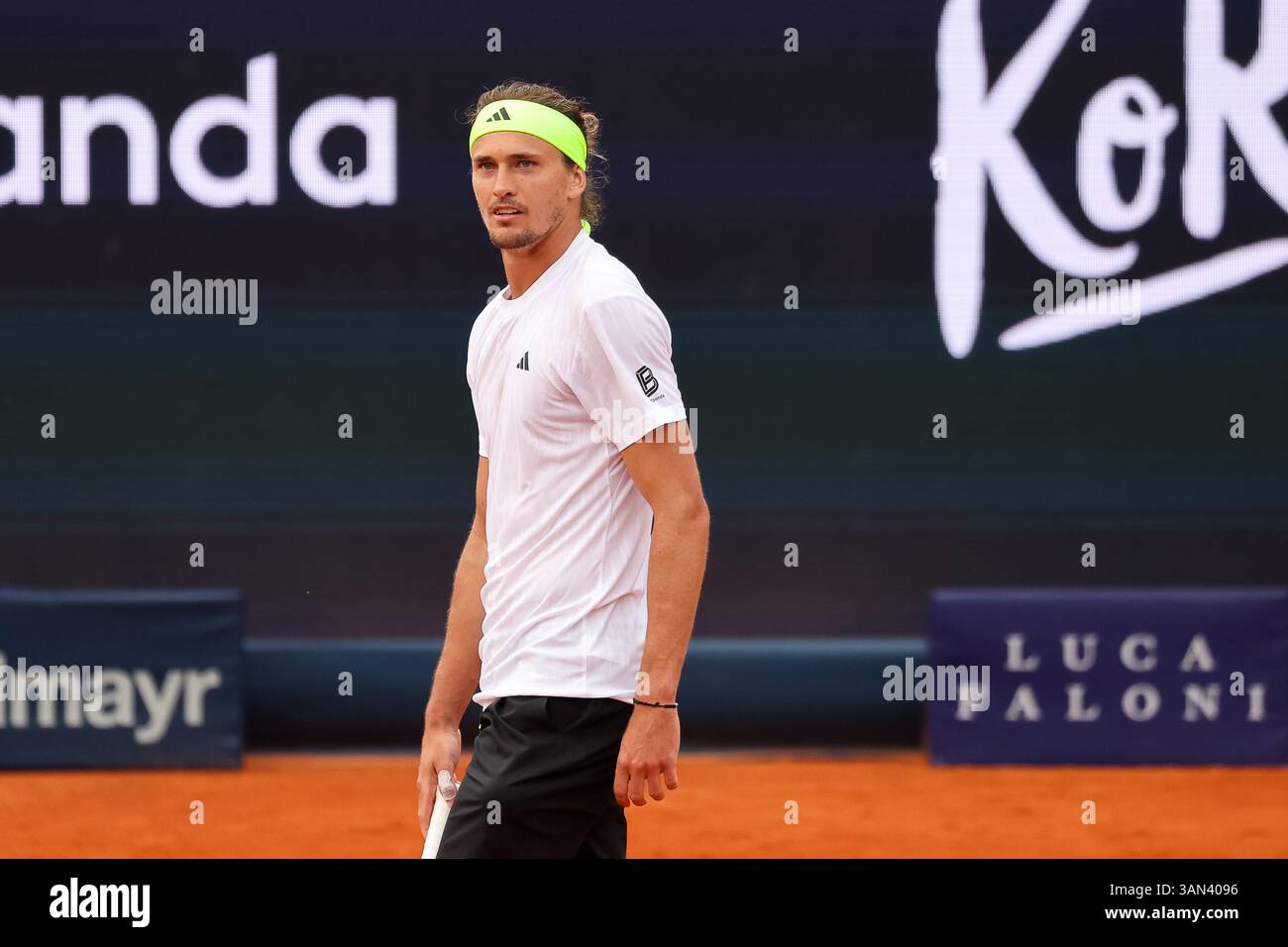 Muenchen, Deutschland. 14th Apr, 2025. Alexander Zverev (Deutschland), GER, BMW Open by Bitpanda ...