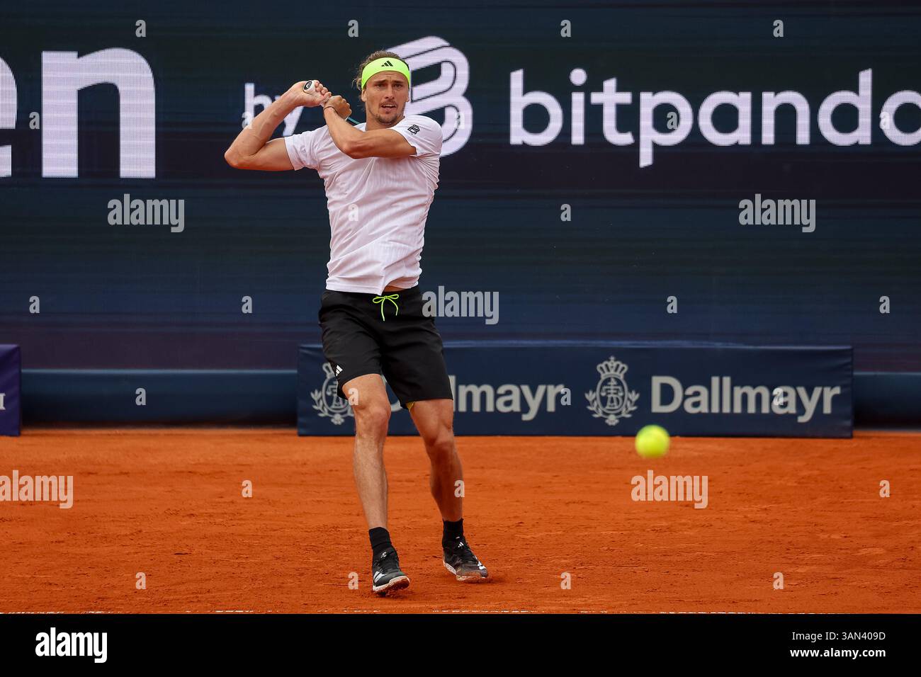 Muenchen, Deutschland. 14th Apr, 2025. Alexander Zverev (Deutschland), GER, BMW Open by Bitpanda ...