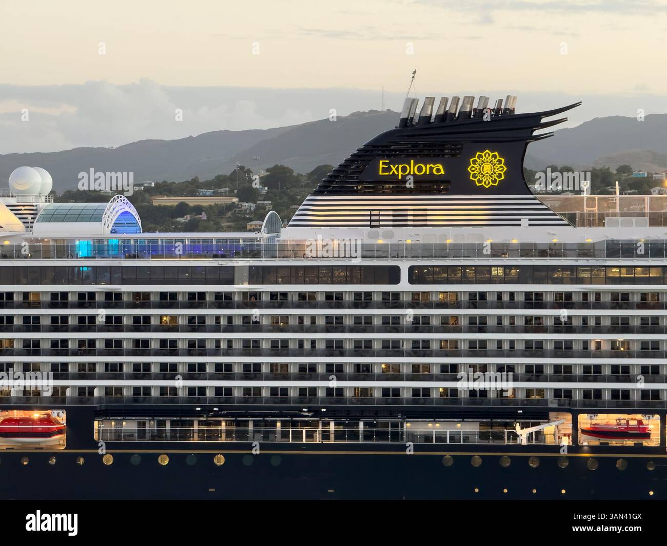 MSC Cruises passenger cruise ship Explora II Stock Photo - Alamy