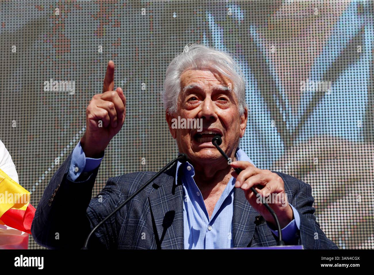 Madrid, Spain; April 14, 2025.- (Archive Photo) Jorge Mario Pedro ...