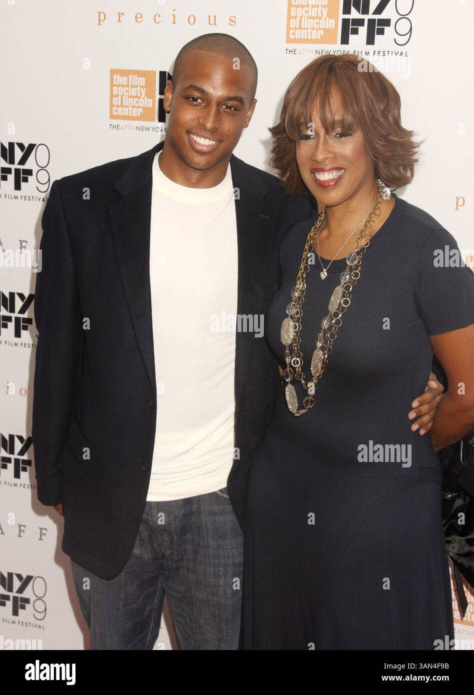 Oct 03, 2009 - New York, New York, USA - GAYLE KING and her son WILL ...