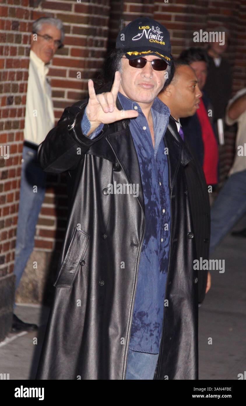 Oct 06, 2009 - New York, New York, USA - Musician GENE SIMMONS of the ...