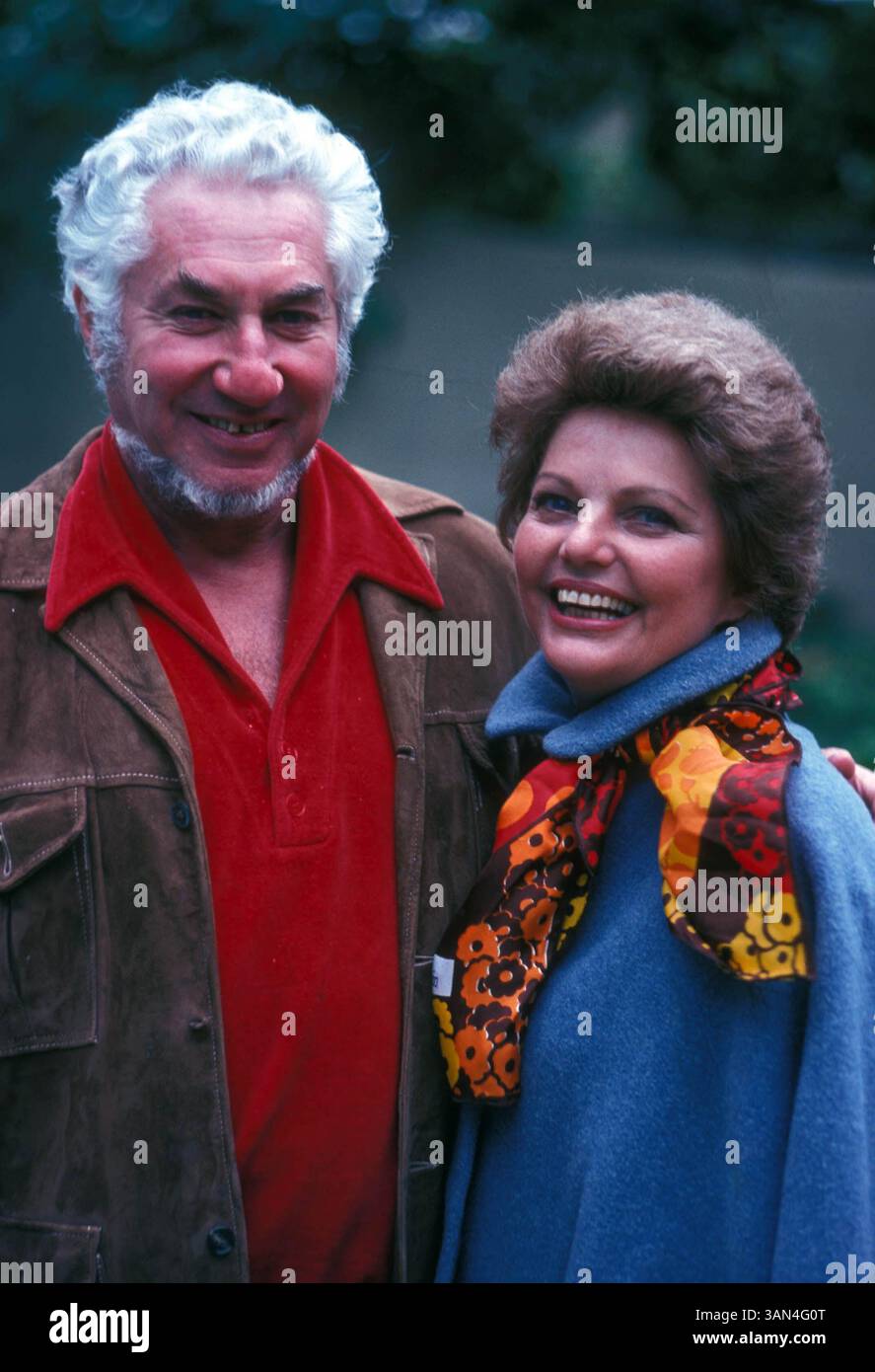 28153.BUDD SCHULBERG and GERALDINE BROOKS.Photo By Bob Noble-Globe ...