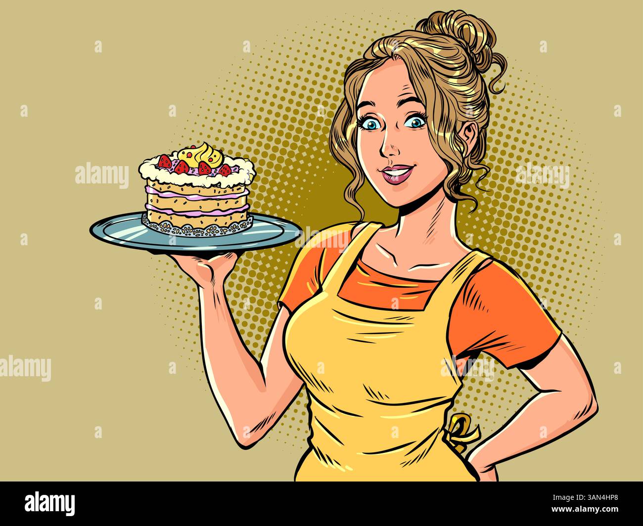 Entrepreneur restaurant Stock Vector Images - Alamy