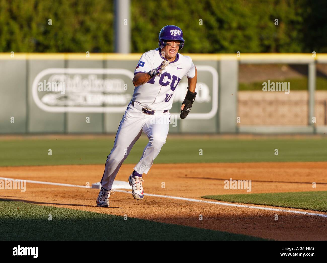 April 11, 2025: Texas Christian University's Sawyer Strosnider (10 ...
