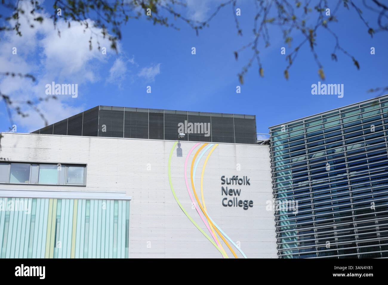 Suffolk New College Ipswich Suffolk UK Stock Photo - Alamy