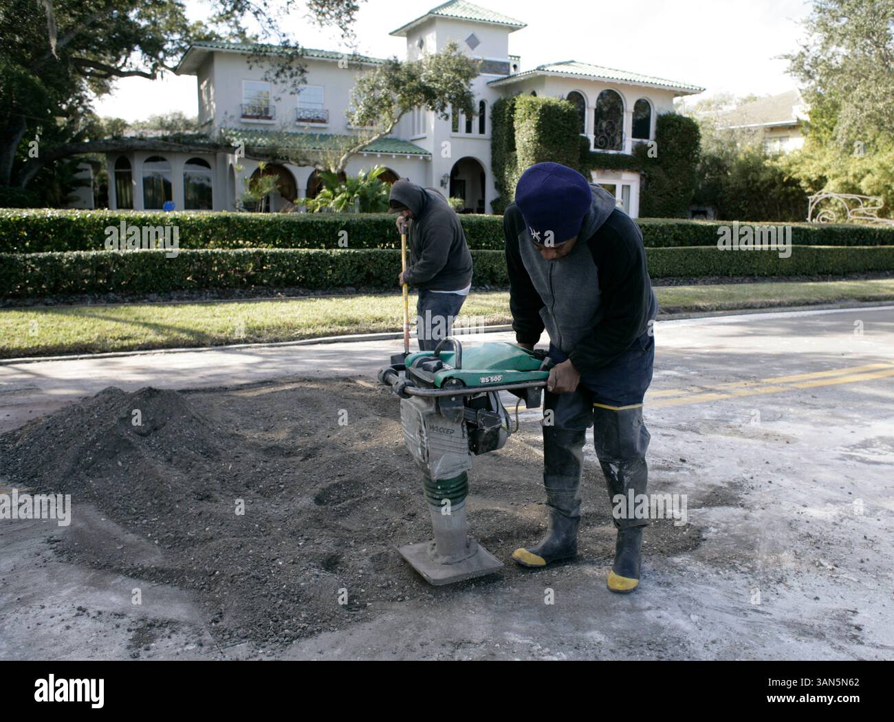 Pot hole foot hi-res stock photography and images - Alamy