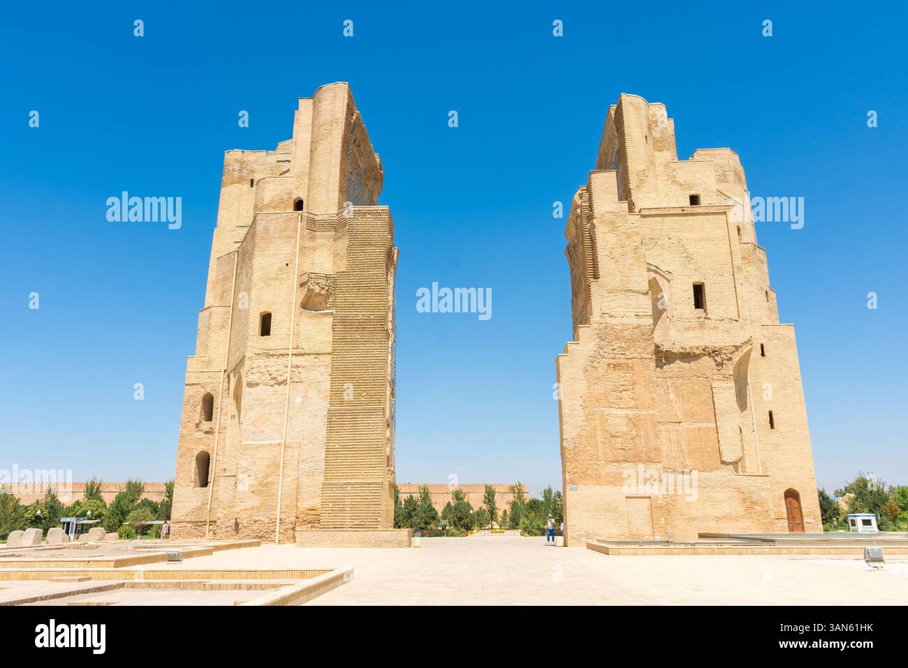 Gates of Shahrisabz in Uzbekistan Stock Photo - Alamy