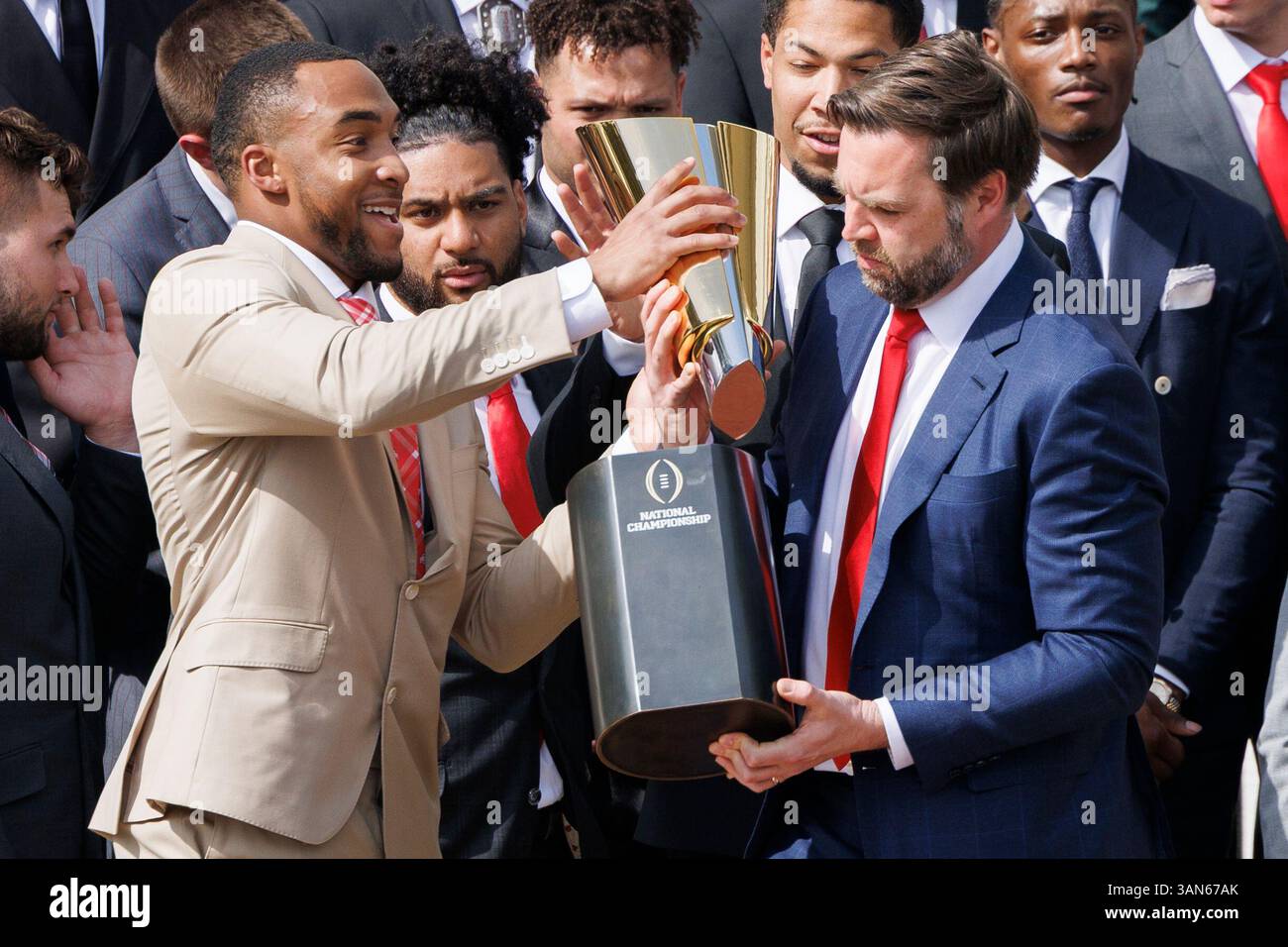 Washington, United States. 14th Apr, 2025. Vice President JD Vance ...