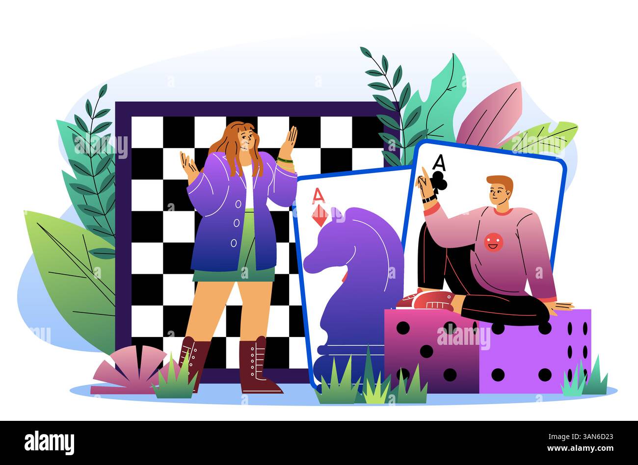 Character scene hi-res stock photography and images - Alamy