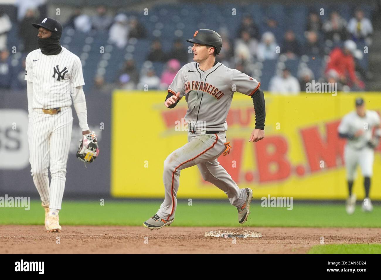 BRONX, NY - APRIL 12: San Francisco Giants Right Fielder Mike ...