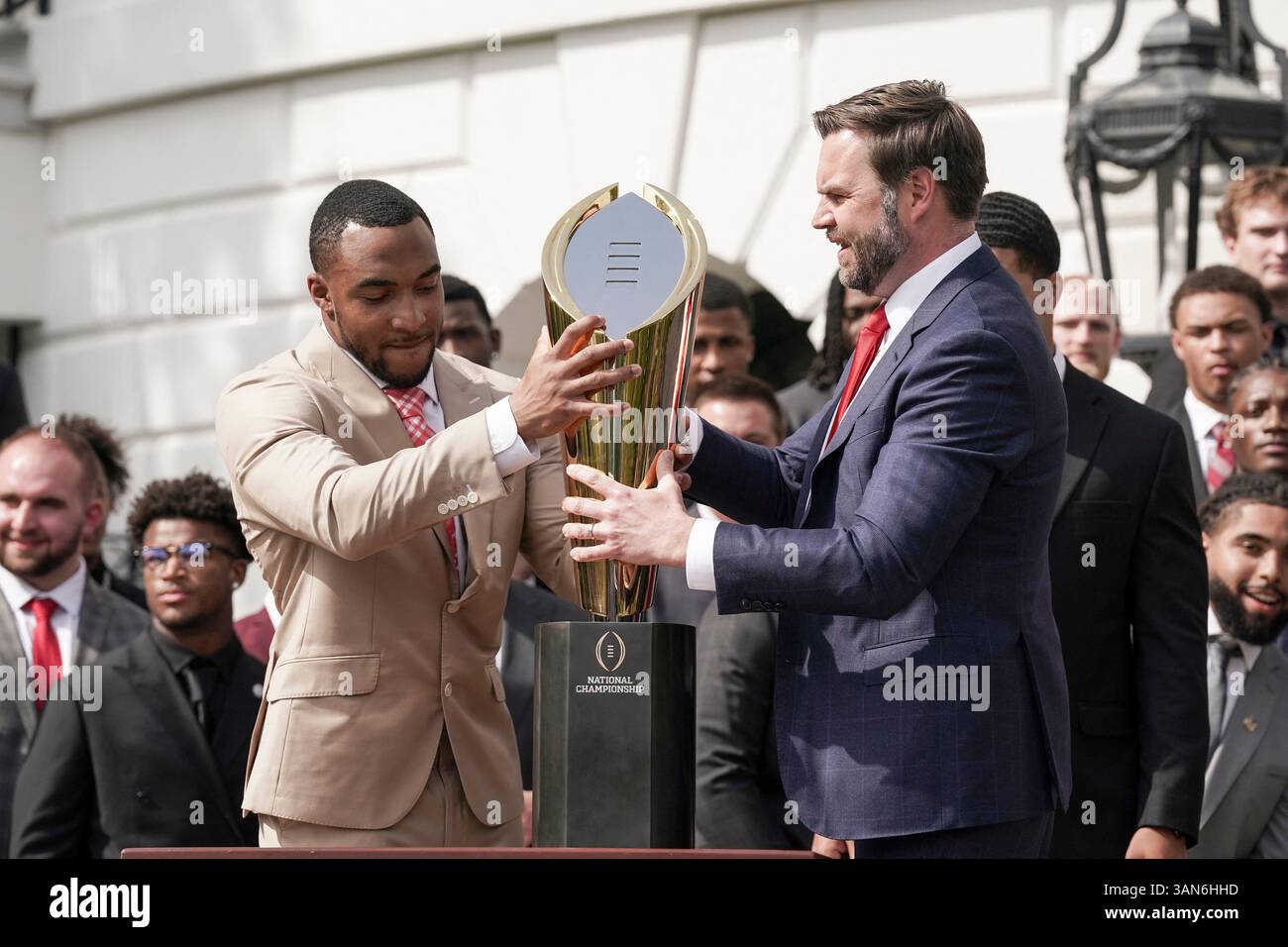 Washington, United States. 14th Apr, 2025. Ohio State University ...