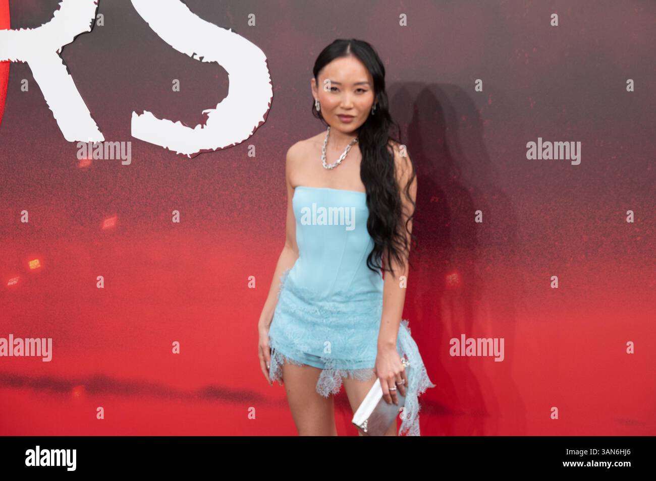 London, United Kingdom. 14th April 2025. Li Jun Li on the red carpet at ...