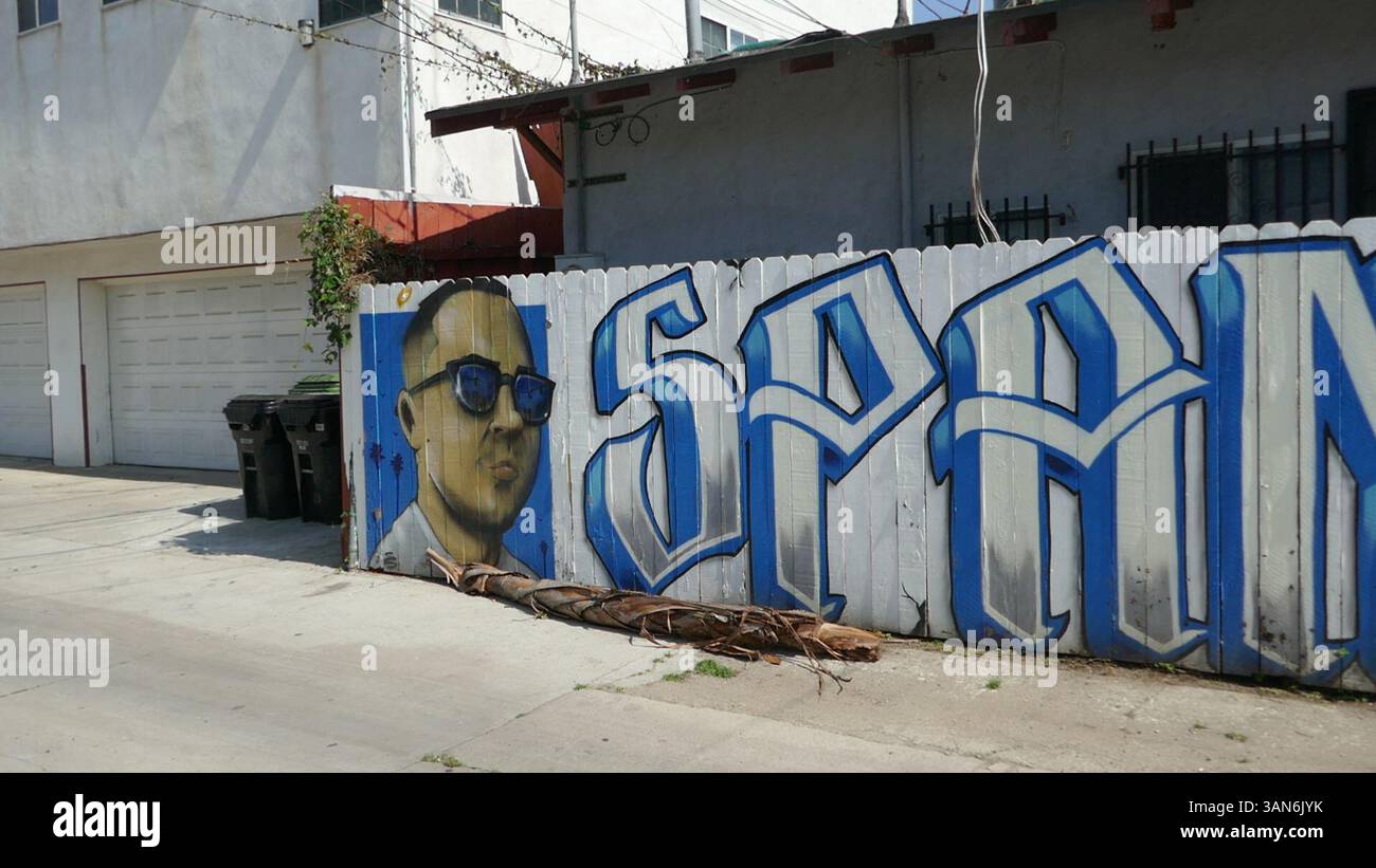 Venice, California, USA 13th April 2025 Chris ÒSpantoÓ Printup Street ...