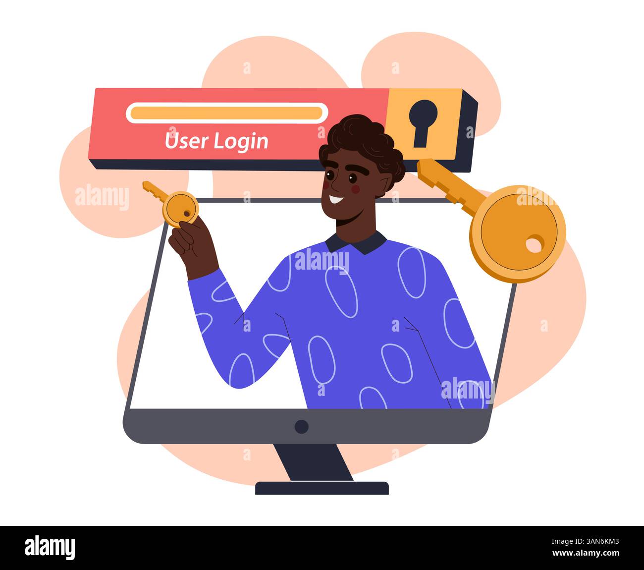 User login credentials Stock Vector Images - Alamy