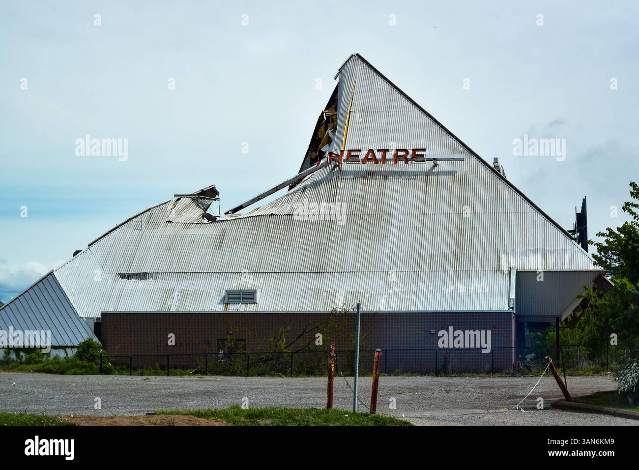 Niagara Falls, Ontario, Canada - May 23, 2022: demolition of IMAX ...