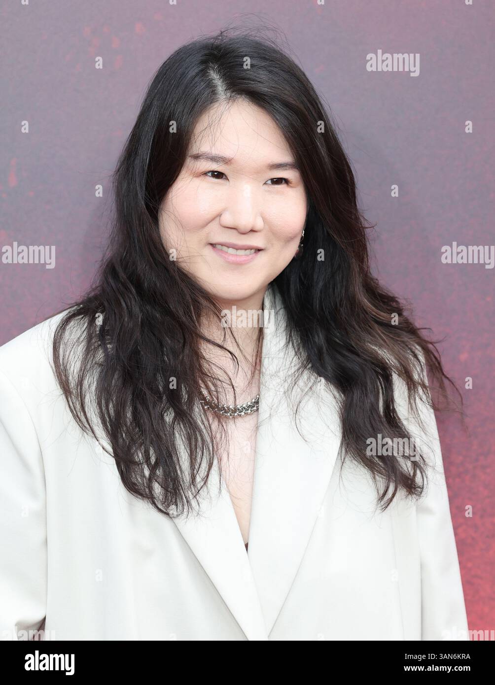 LONDON, ENGLAND - APRIL 14 2025: Rebecca Cho is an Executive Producer ...
