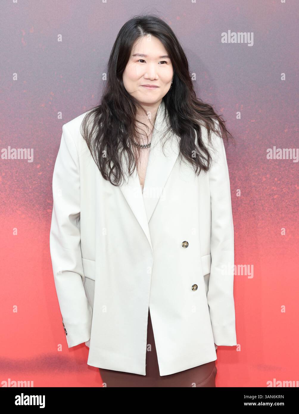 LONDON, ENGLAND - APRIL 14 2025: Rebecca Cho is an Executive Producer ...