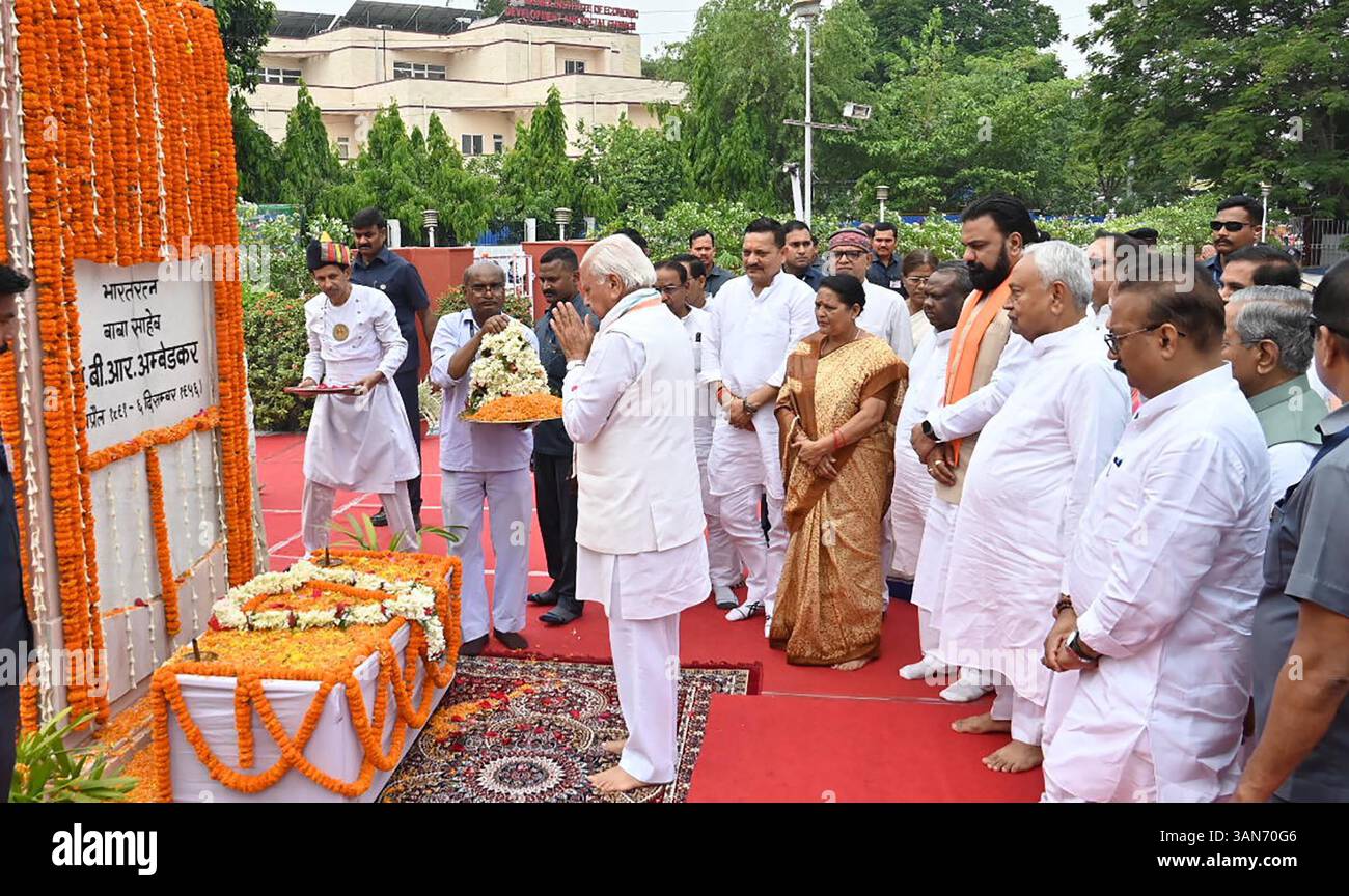Patna, India. 14th Apr, 2025. PATNA, INDIA - APRIL 14: Bihar Governor ...