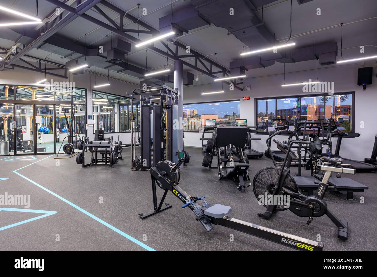 Phuket, Thailand - March 13, 2025: Interior view of Delta 55 a modern ...
