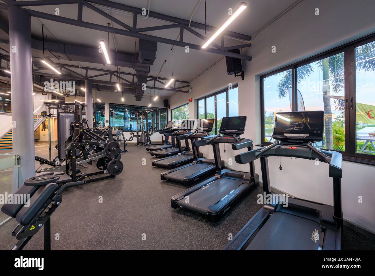 Phuket, Thailand - March 13, 2025: Interior view of Delta 55 a modern ...