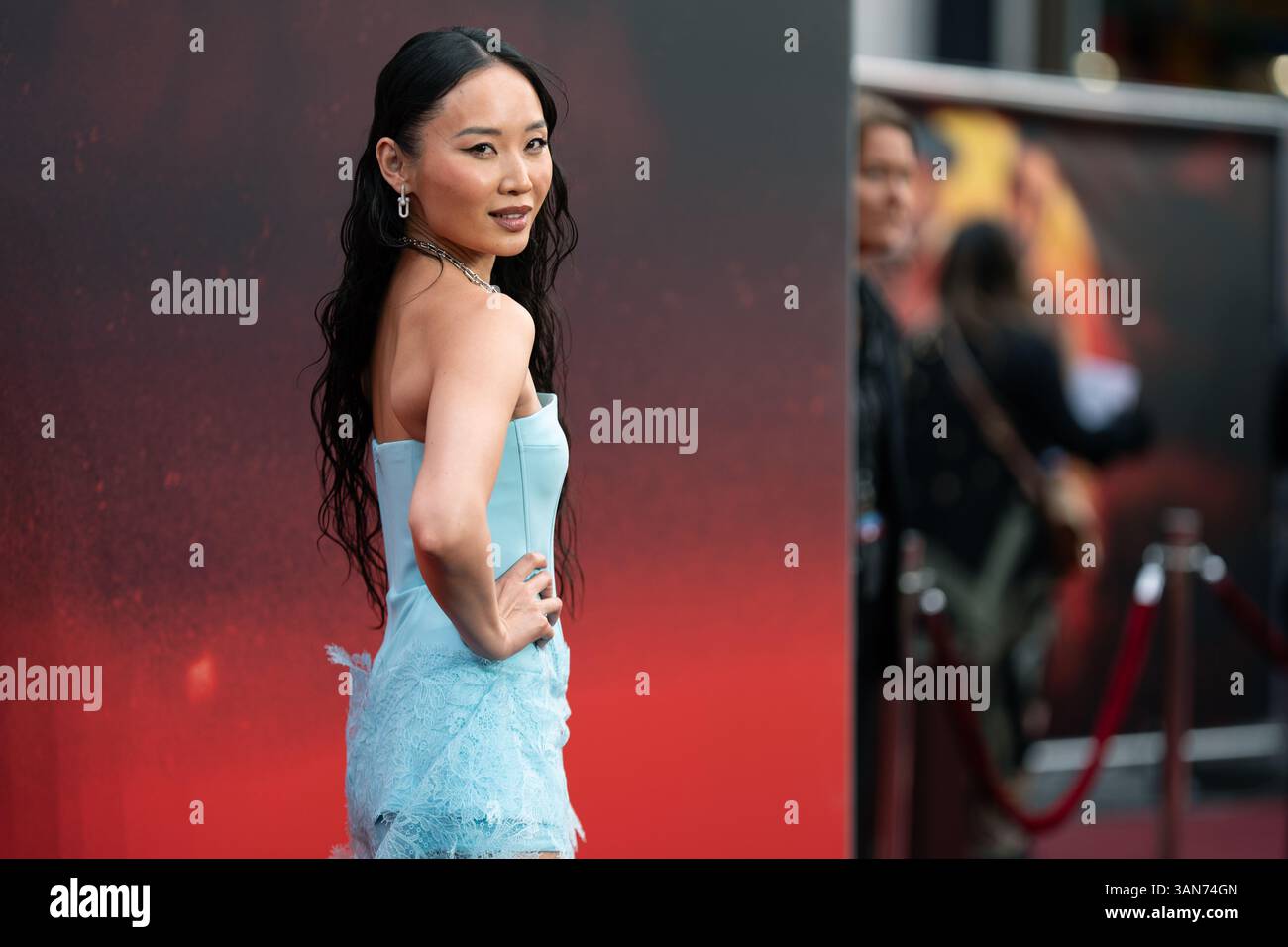 LONDON, ENGLAND - APRIL 14: Li Jun Li attends the European premiere of ...