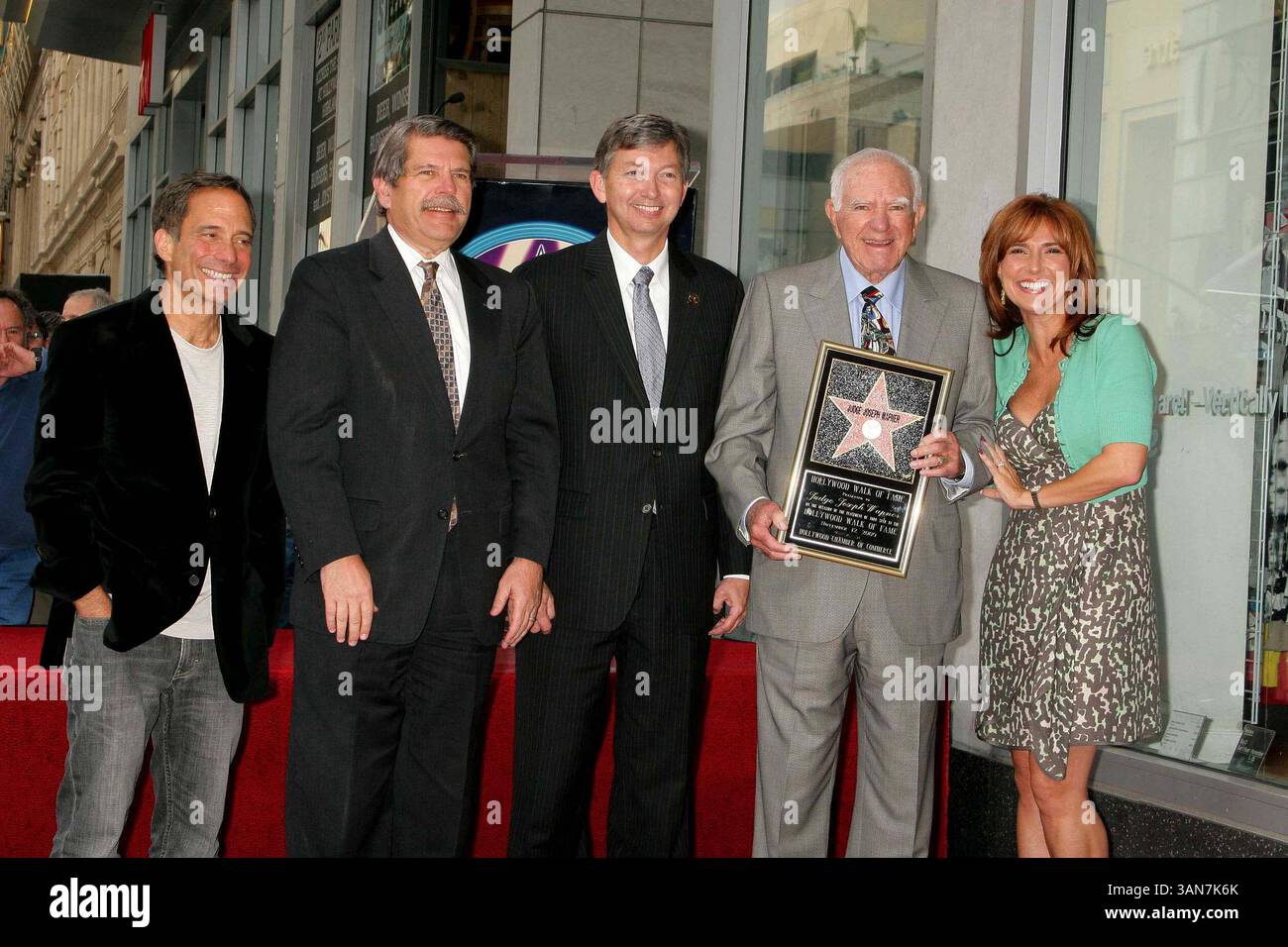 I14524CHW .Judge Joseph A. Wapner Celebrates 90th Birthday With Star On ...