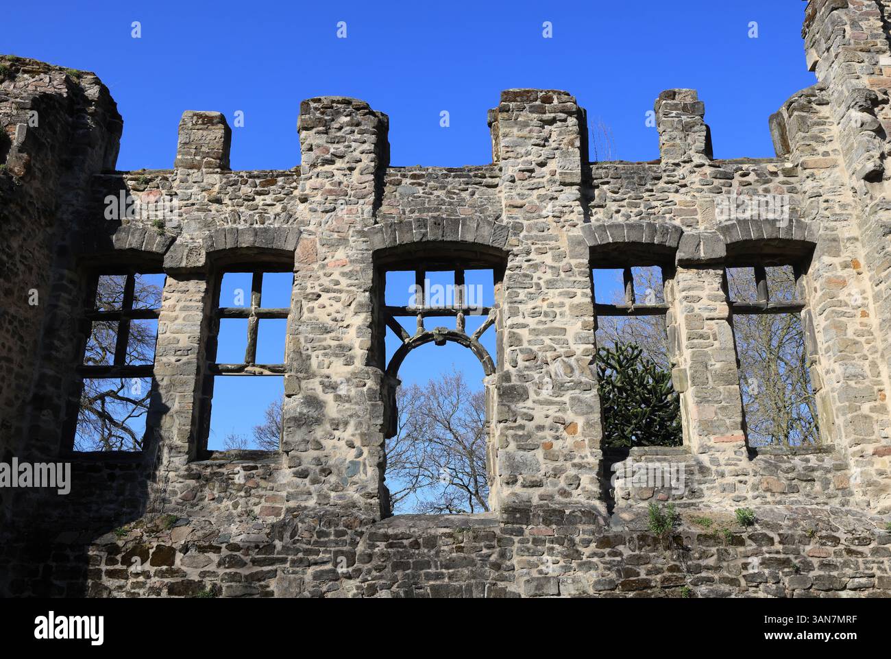 Abbey Park, lovely park around the River Soar, in north Leicester, in ...