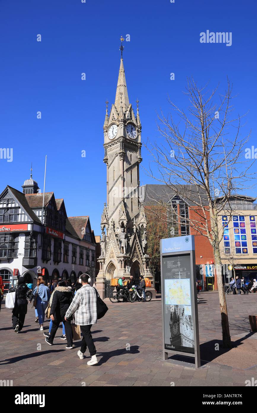 Well know landmark & meeting spot, the Haymarket Clock Tower was ...