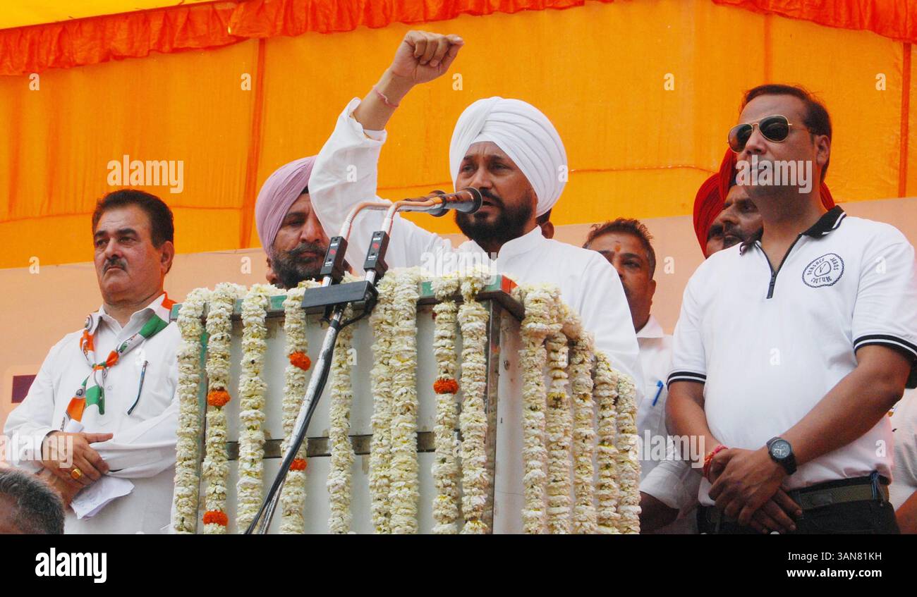 Amritsar, India. 14th Apr, 2025. AMRITSAR, INDIA - APRIL 14: Former Punjab CM Congress MP ...